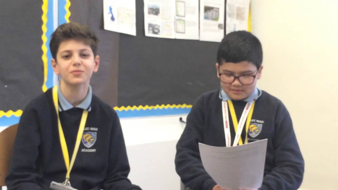 Alec Reed Academy BBC News School Report 2016- Sports and weather round ...