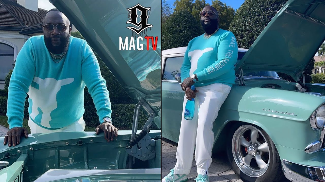 Rick Ross Buys A 1955 Chevy Bel-Air To Celebrate His 46th B-Day! 🚙 ...