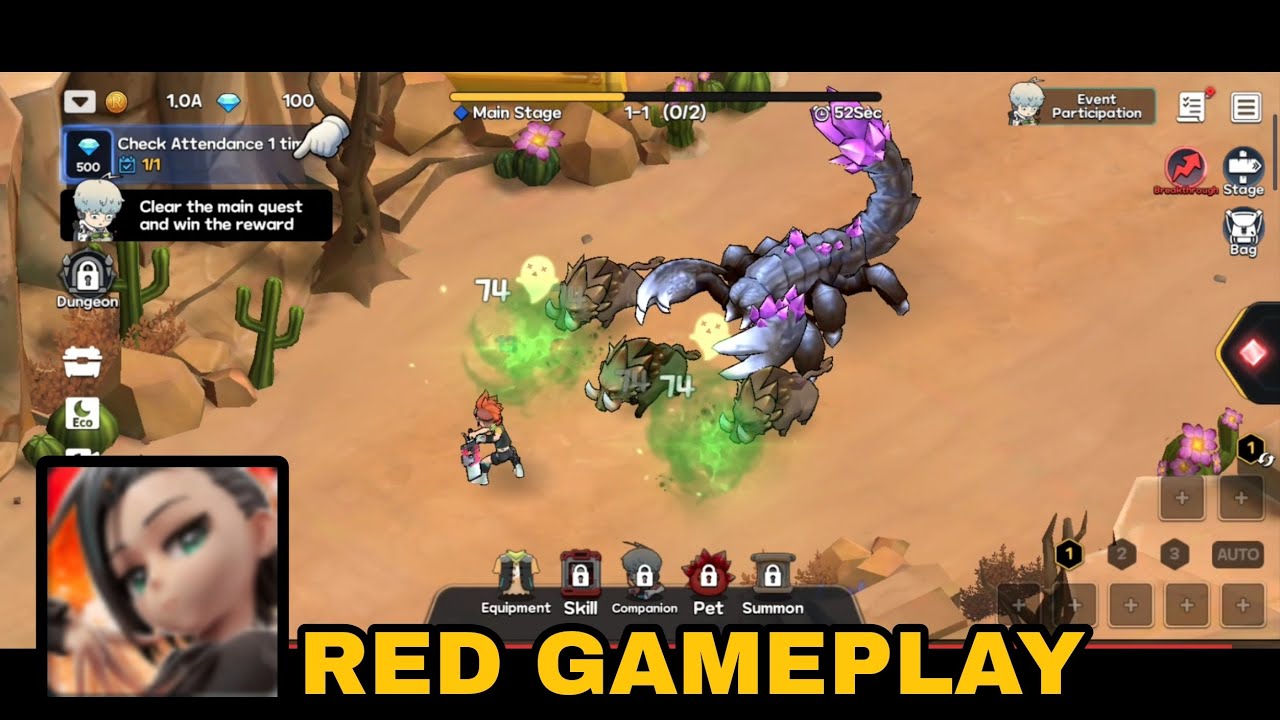 RED GAMEPLAY | ANDROID / IOS | 2033 - YouTube
