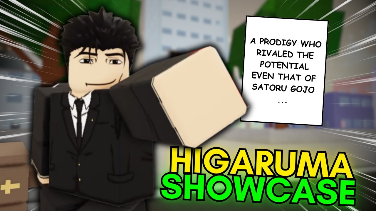 Higaruma Moveset Showcase!!! | (NEW Jujutsu Shenanigans Update ...