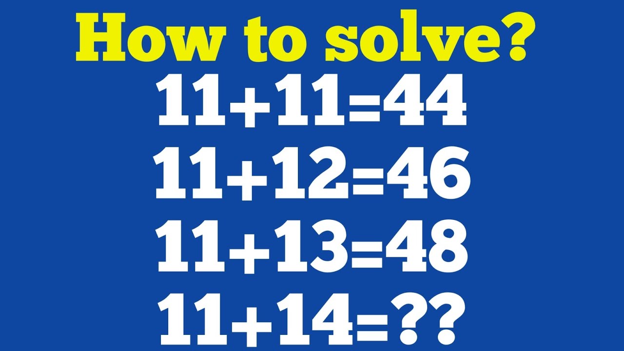 How to solve puzzle? | Puzzle Solution | Maths Puzzle games - YouTube