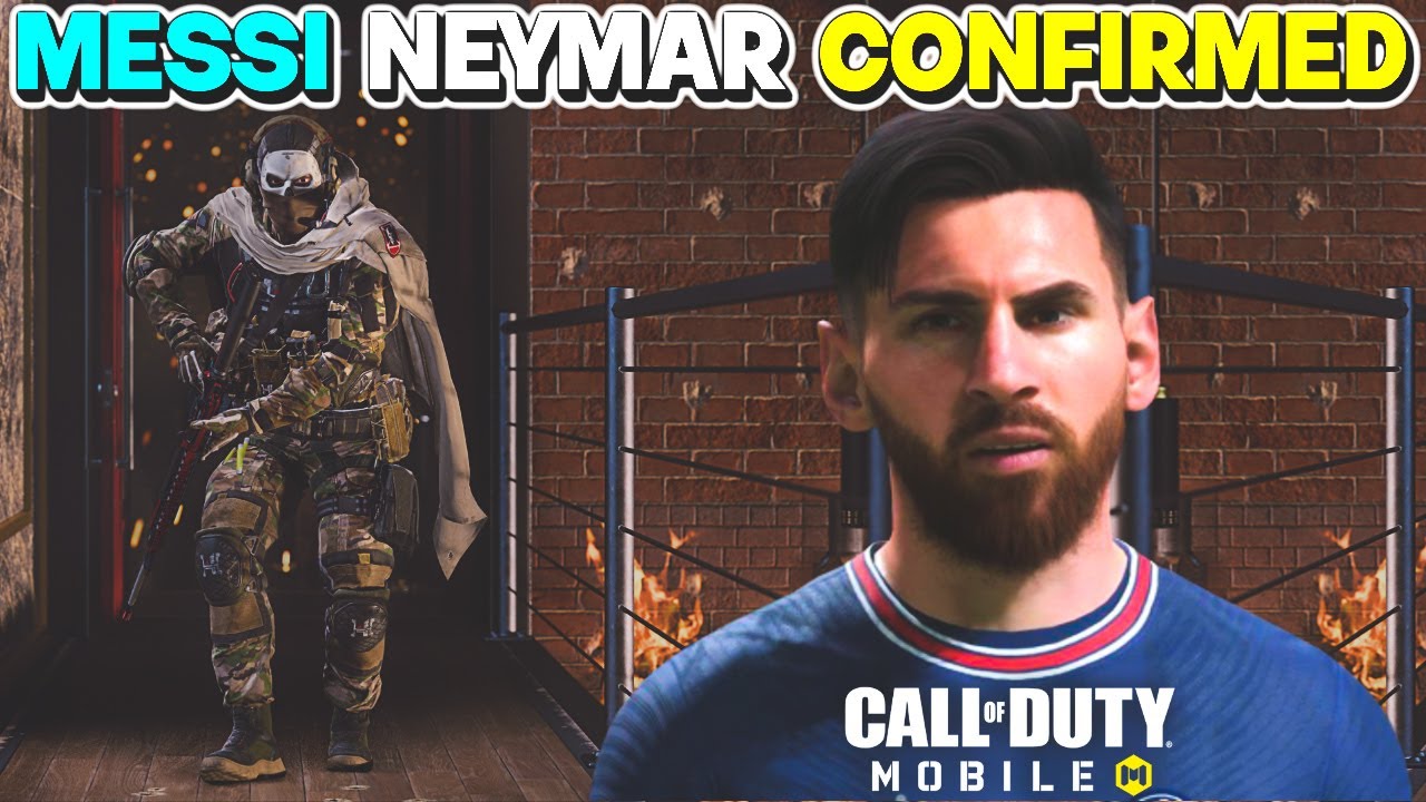 MESSI NEYMAR CONFIRMED Coming in Call of Duty Mobile | COD MOBILE ...