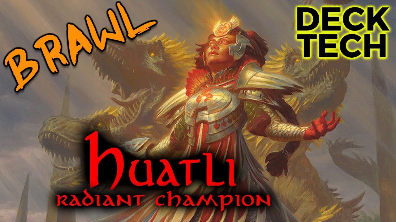 Huatli, Radiant Champion | Brawl Deck Tech | Magic: the Gathering/Brawl ...