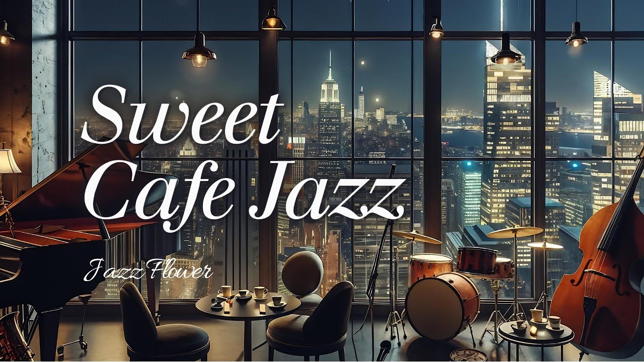 [Jazz Flower] 🍁 Sweet Piano Swing Jazz 🍂 - YouTube