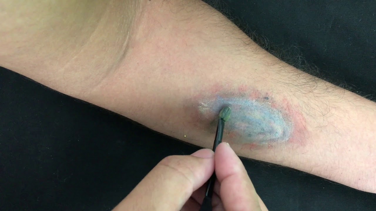 How to make a bruise? #Makeup #Tutorial - YouTube