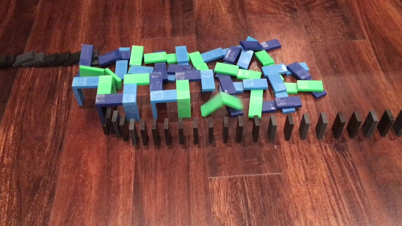 Cool Domino Tricks - YouTube