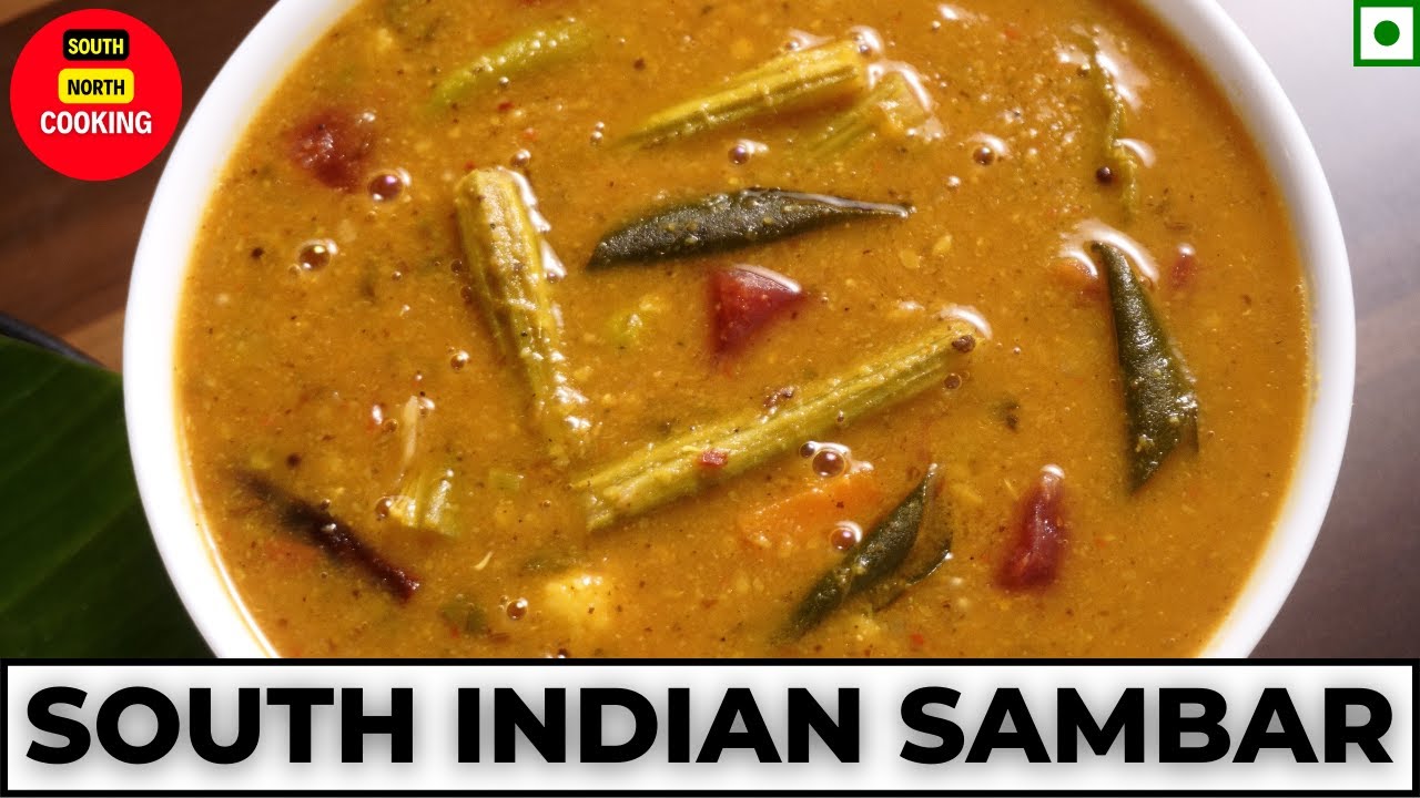 Authentic South Indian Sambar Recipe | Sambar Recipe | Sambar - YouTube