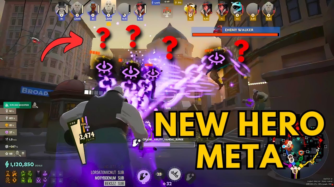The New Meta Hero is Really Crazy - Deadlock Daily Clips Ep 49 - YouTube
