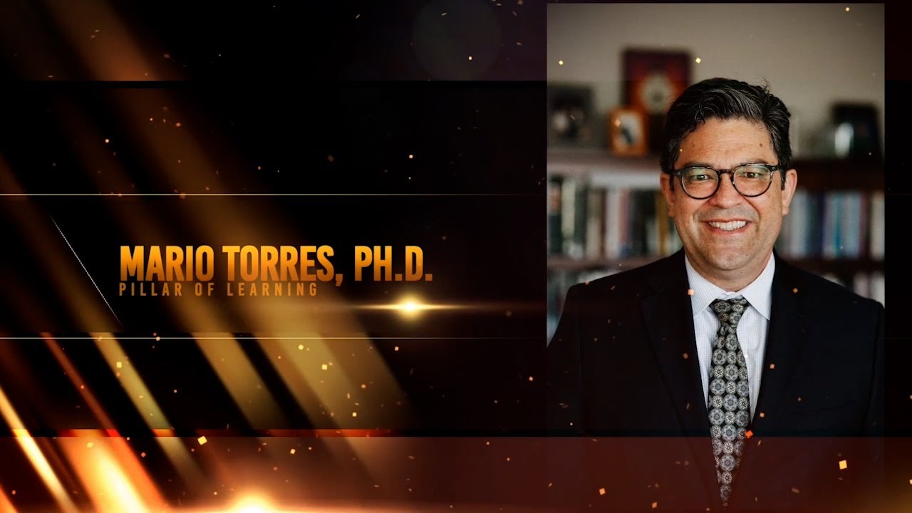 Dr. Mario Torres Pillar of Learning - YouTube
