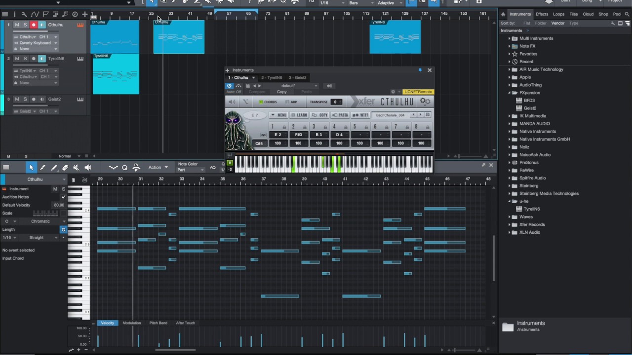 Music Production Quick Tips: How to set up Xfer Record's Cthulhu in ...