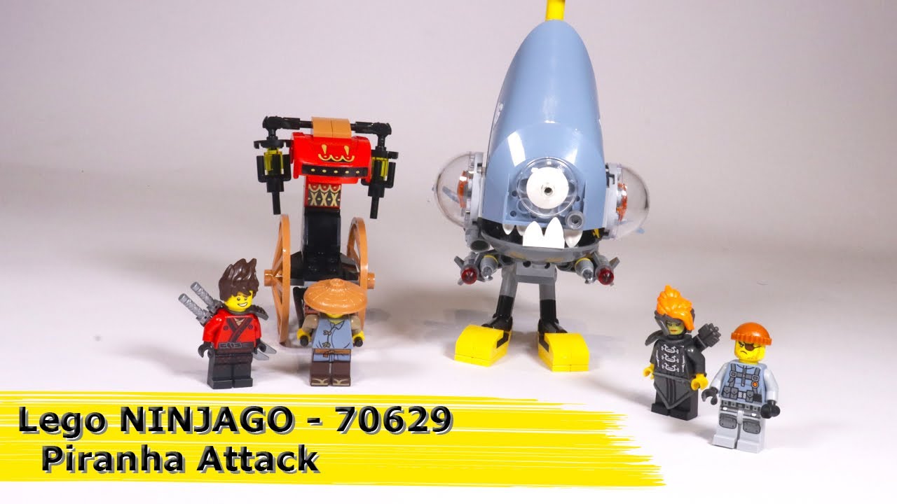 Lego set Ninjago 70629 #221 - Piranha Attack - YouTube