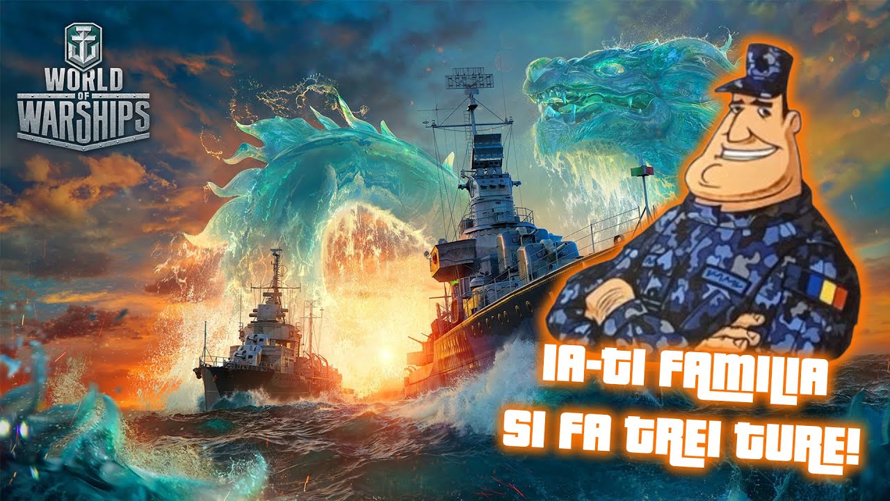 World of Warships cu Bogdan si Capitanul Andrei Teodorescu! (Voice ...