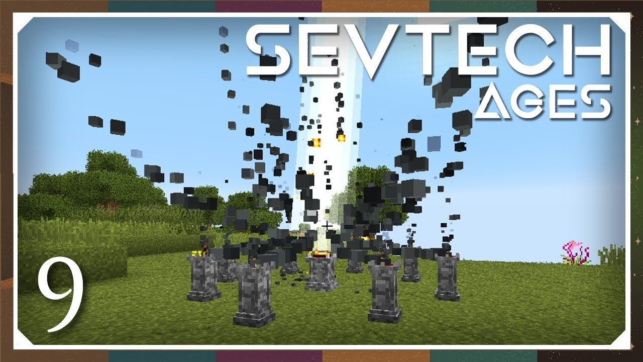 Sevtech: Ages | Beneath Teleporter Ritual! | E09 (SevTech Ages Modpack ...