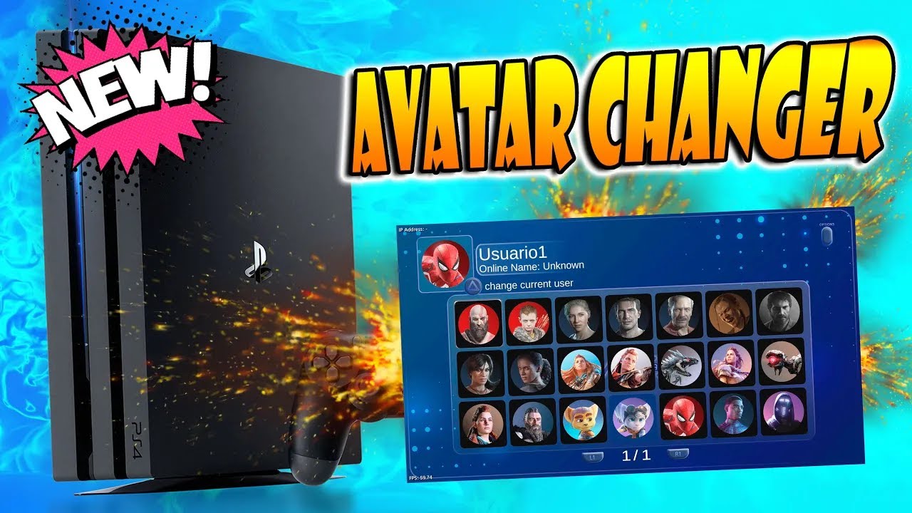 Nuevo y GRATUITO para tu PS4!! Avatar Changer te permite Cambar el ...
