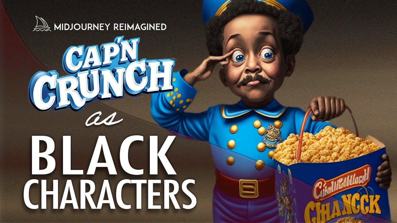 #AI Transforms Captain Crunch Mascot into Black Character: The Results ...