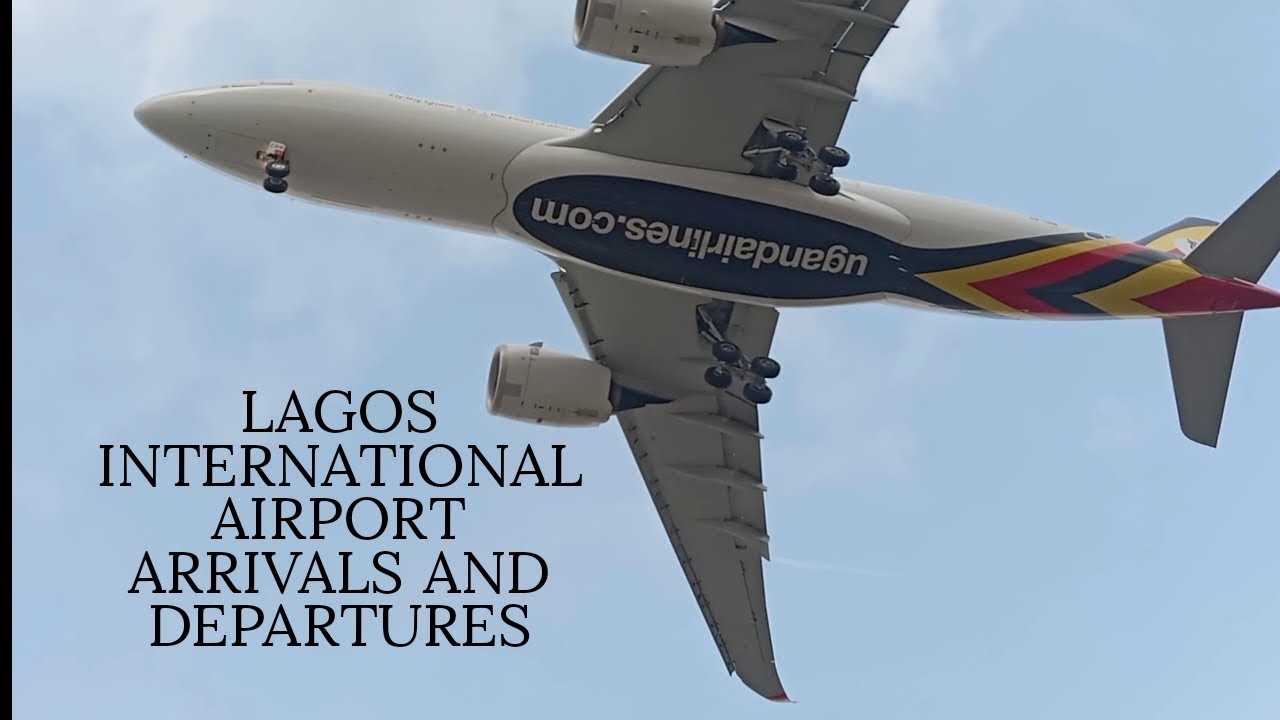 Lagos international airport arrivals and departures - YouTube