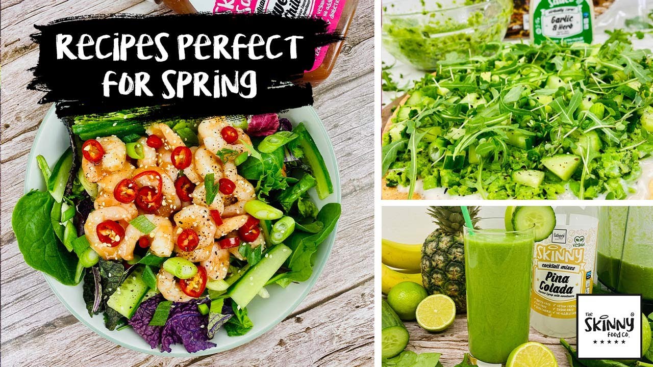 3 Recipes Perfect For Spring - YouTube