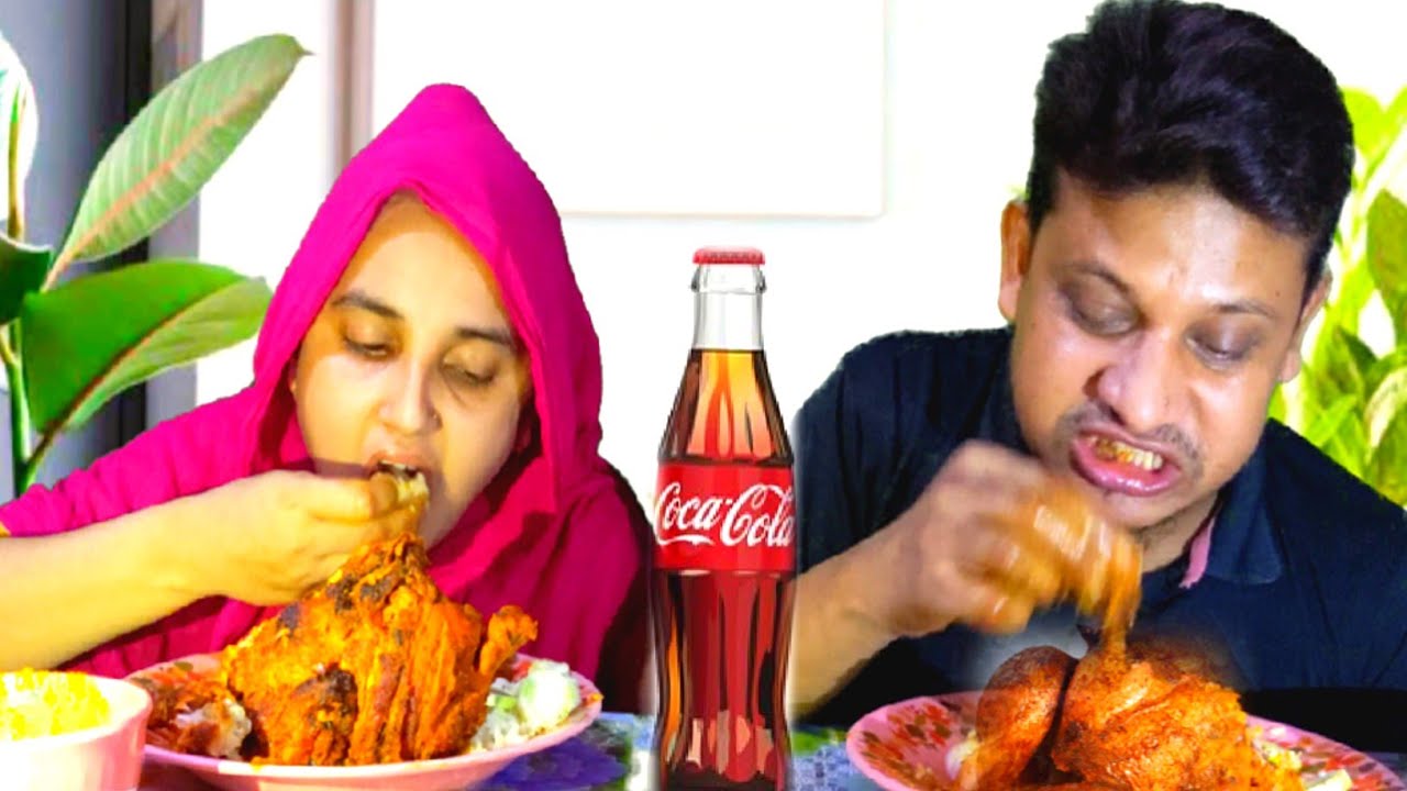 SPICY WHOLE FULL CHICKEN CURRY AND AGG CURRY WITH RICE EATING👍👍# ...