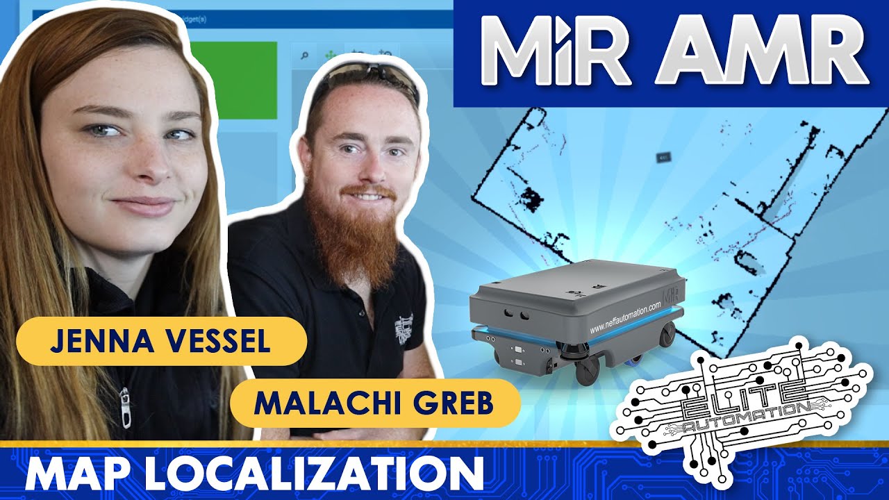 MiR AMR Map Localization | Elite Automation - YouTube