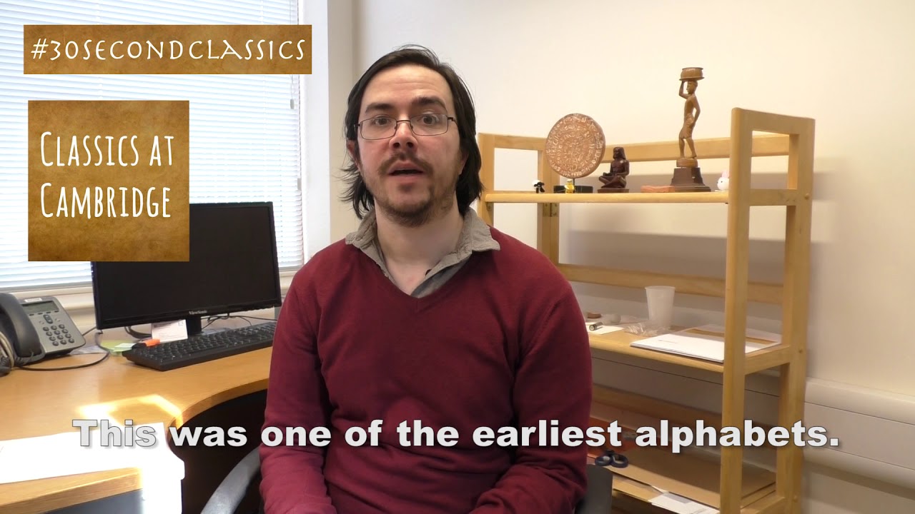 The writing system of Ugarit - YouTube