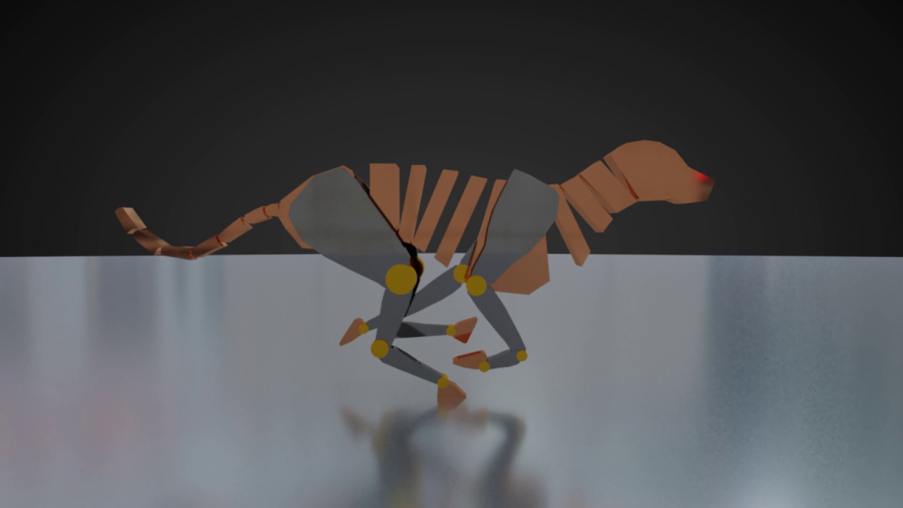 Dog Run Cycle | Blender Animation - YouTube