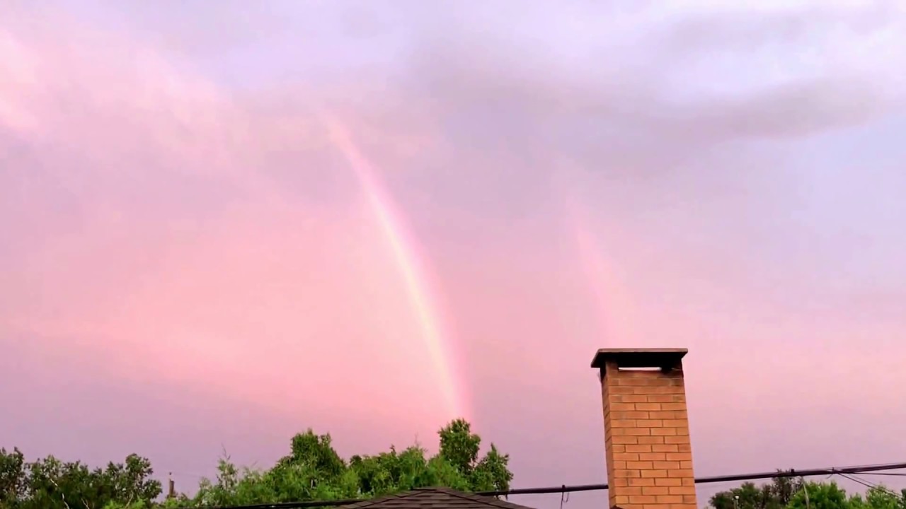Beautiful Rainbow in the Sky...Nature - YouTube