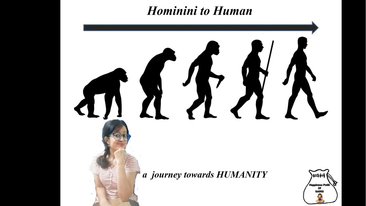 "HOMININI" to "HUMAN": a journey towards HUMANITY #humanevolution # ...