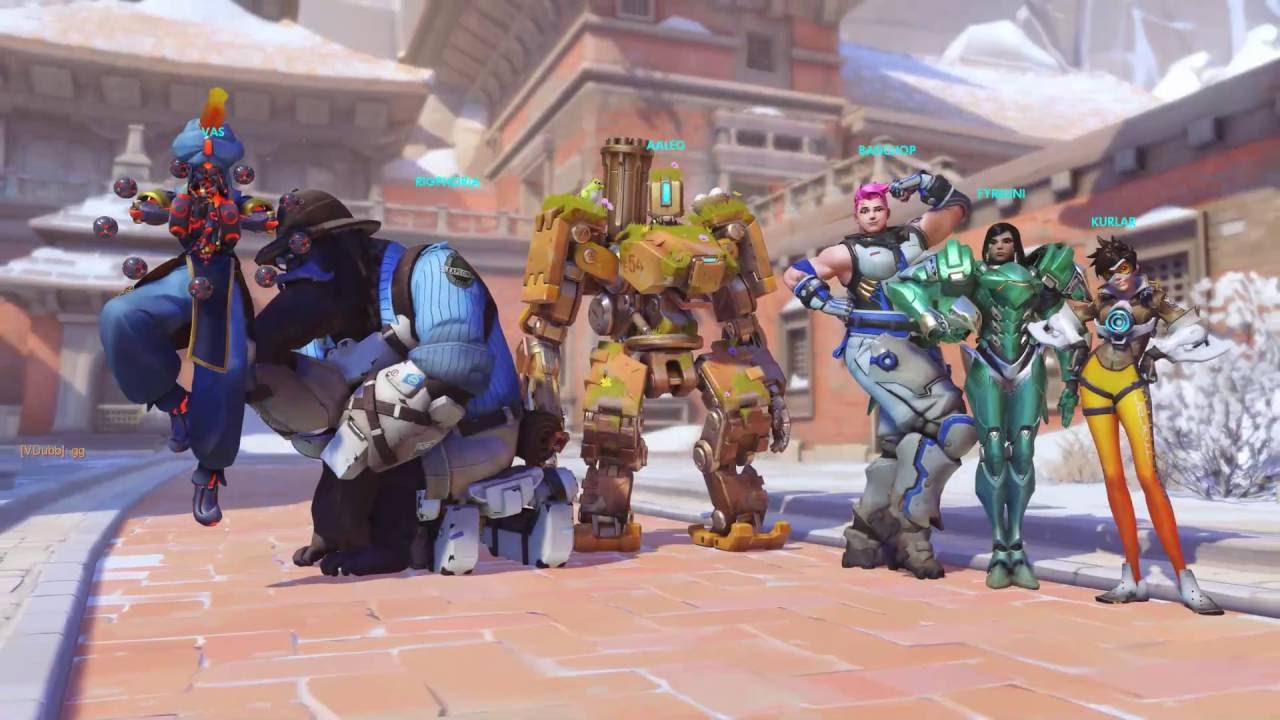 Overwatch - Brawl - Mystery Heroes - YouTube