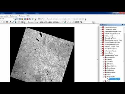 How to calculate Normalized Difference Built up Index NDBI using ArcGIS YouTube - YouTube