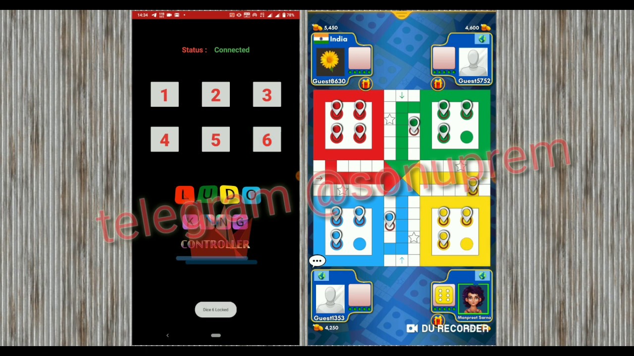 Latest Ludo king online Multiplayer controller - YouTube