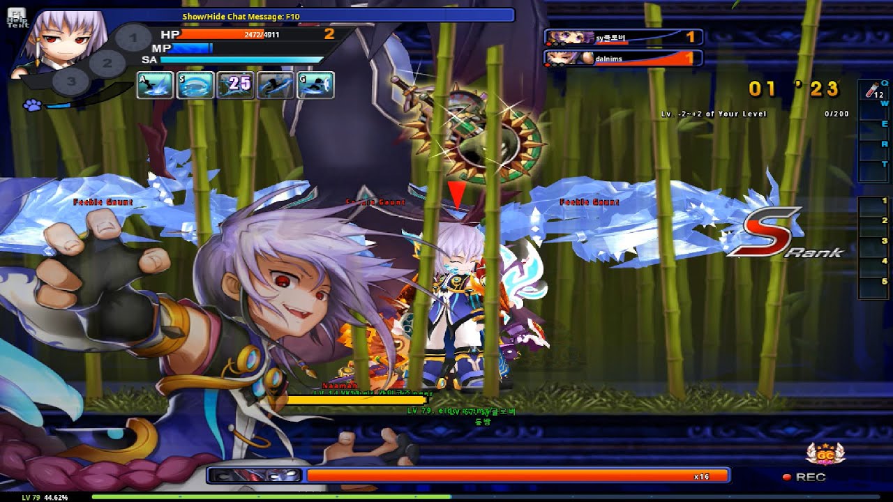 Grand Chase Classic - Sanctum of Destruction - Azin Gameplay - YouTube