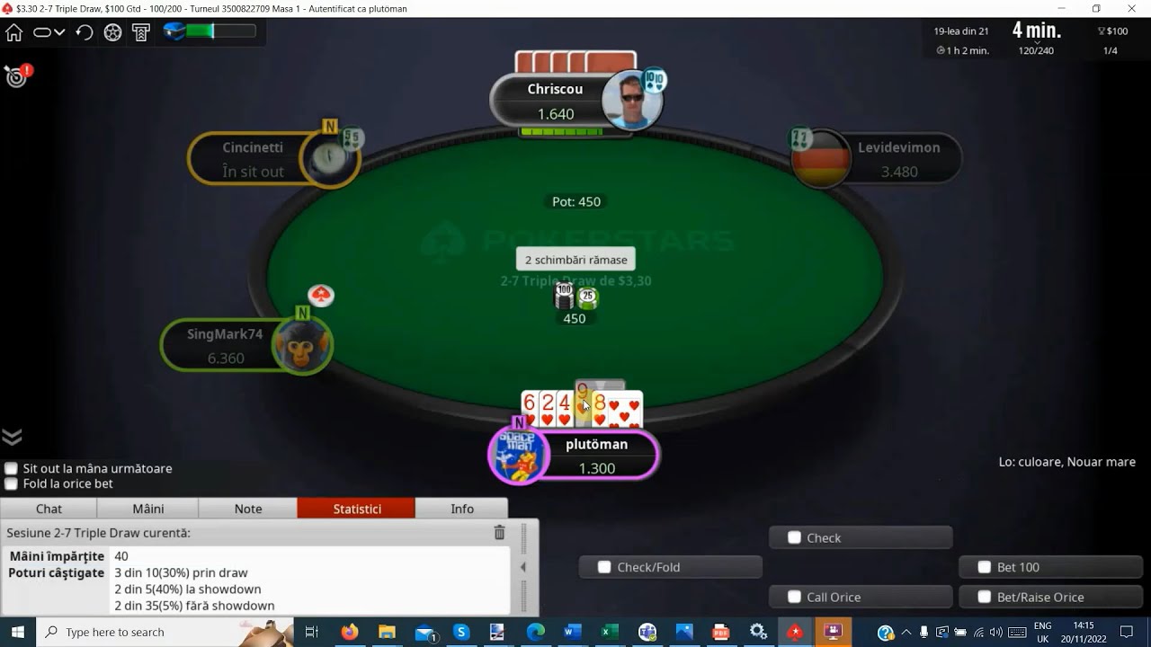 2 7 TRIPLE DRAW Poker 20 11 22 Part 1 Of 2 YouTube