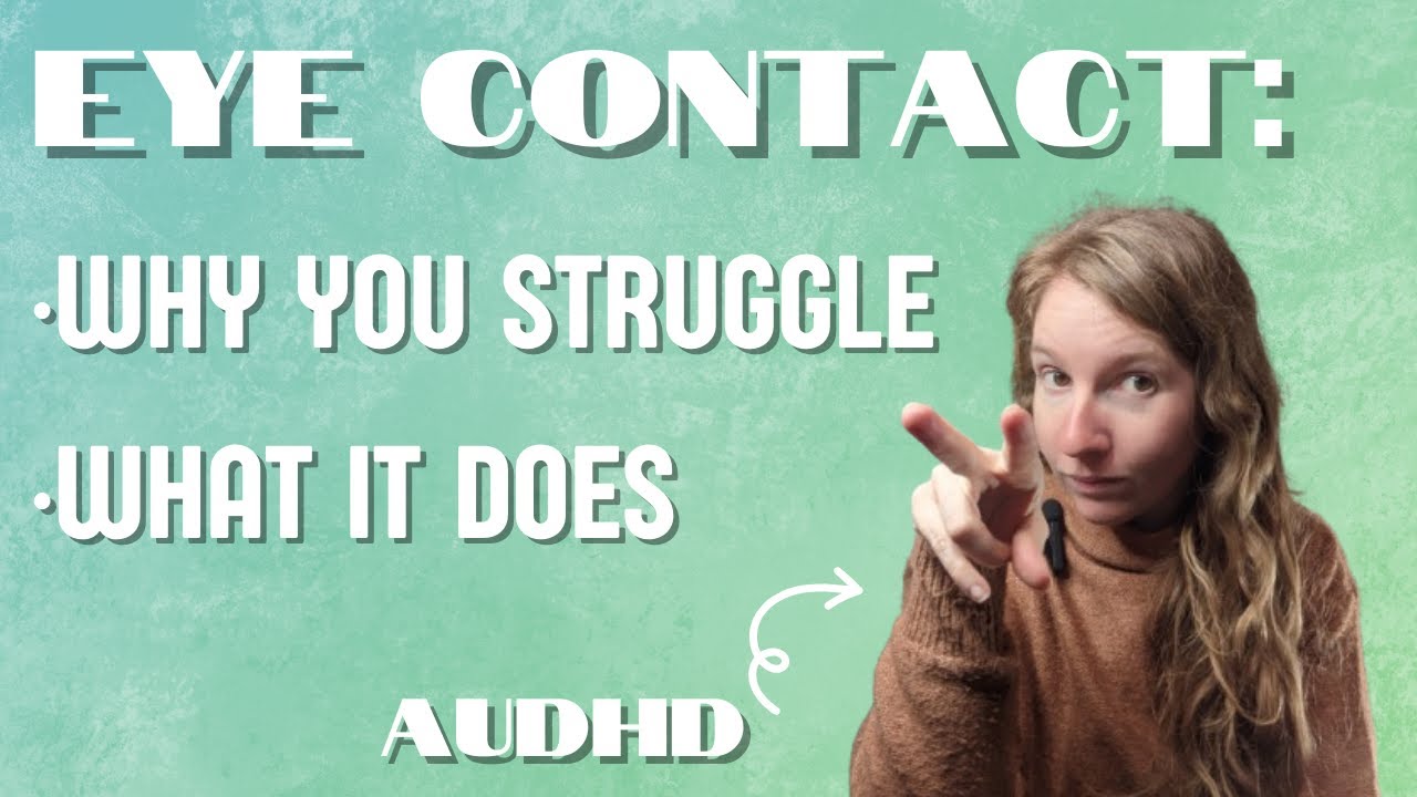 The science of why eye contact is so hard | Autism AuDHD - YouTube