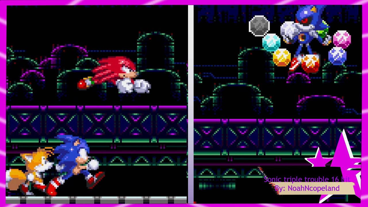 Sonic Triple Trouble 16-Bit Ending - YouTube