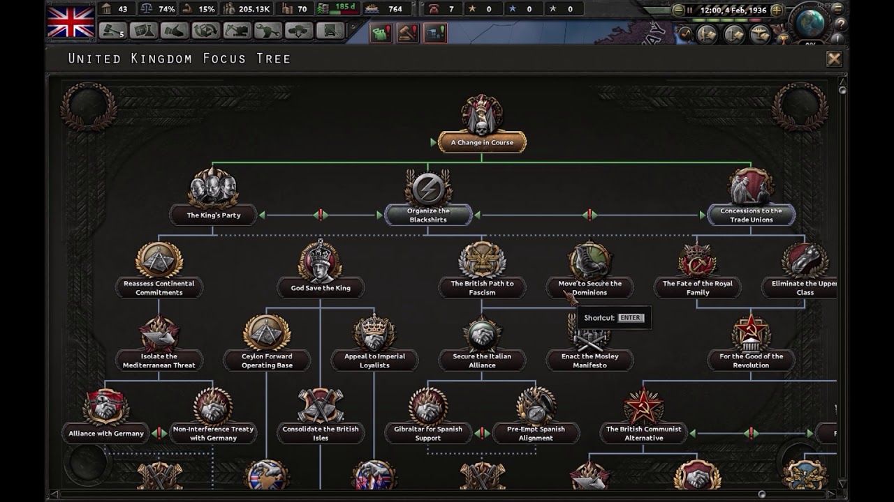 [HOI4] Fascist Britain in a nutshell - YouTube