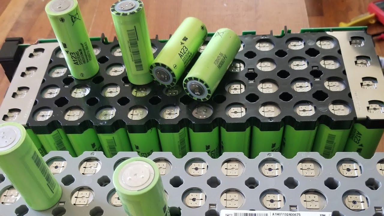 DIY - A123 LifeP04 Part6 - How to Disassemble/Reconstruct/Rebuild into ...