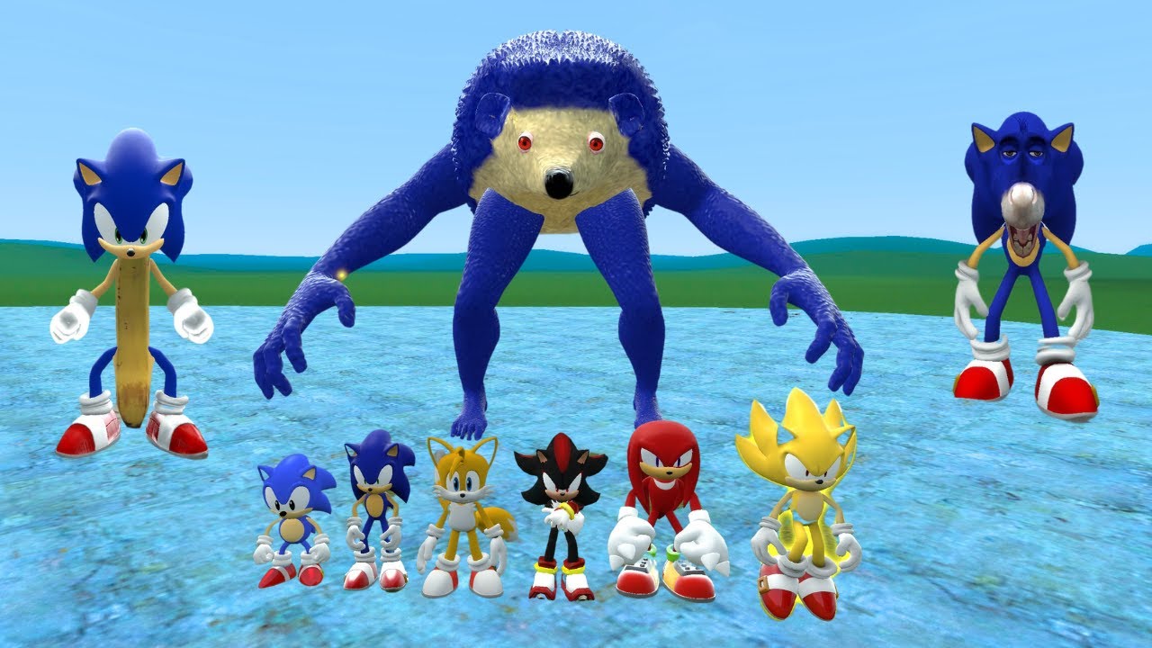 WHICH SONIC CHARECTER IS YOUR FAVORITE EVOLUTION OF NEW ALL SHIN SONIC ...
