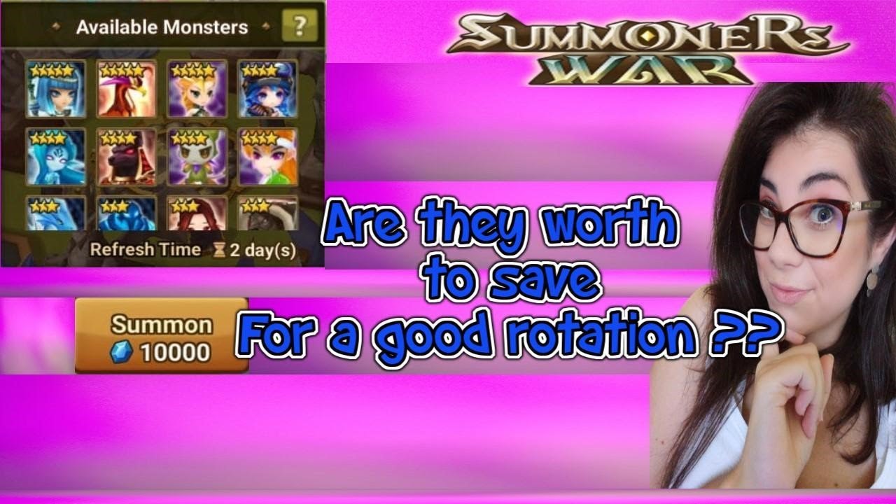 WEEK ROTATION FOR SUMMON STONES (Summon Session ~ Summoners War) - YouTube