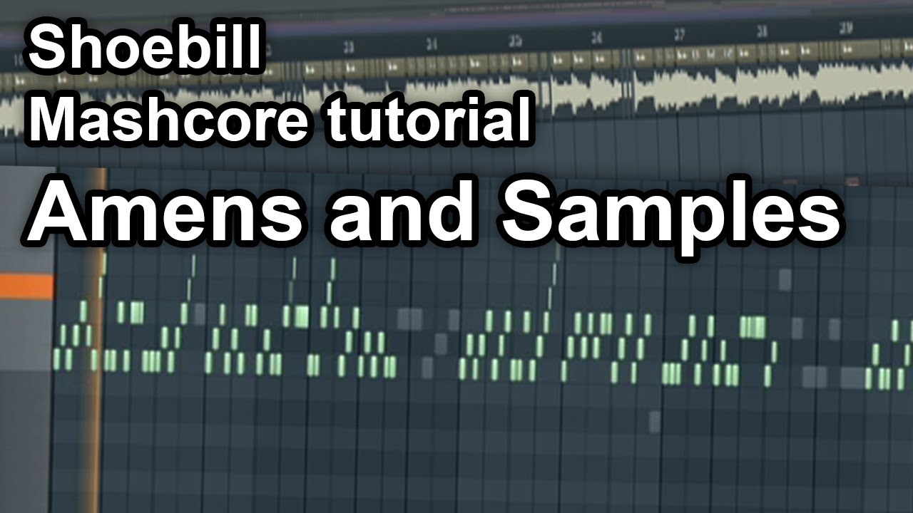 How I do amens and samples in mashcore as Shoebill - YouTube