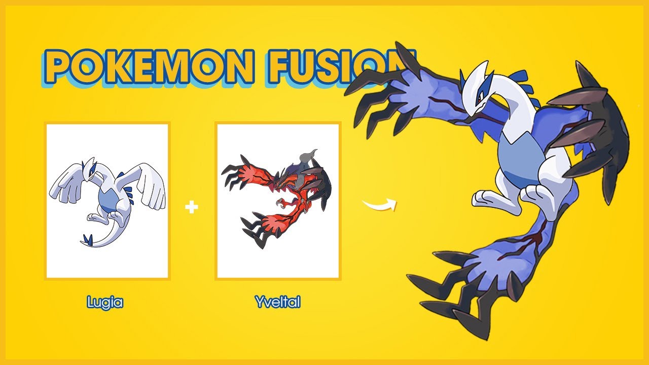 Pokemon Fusion | Lugia + Yveltal - YouTube