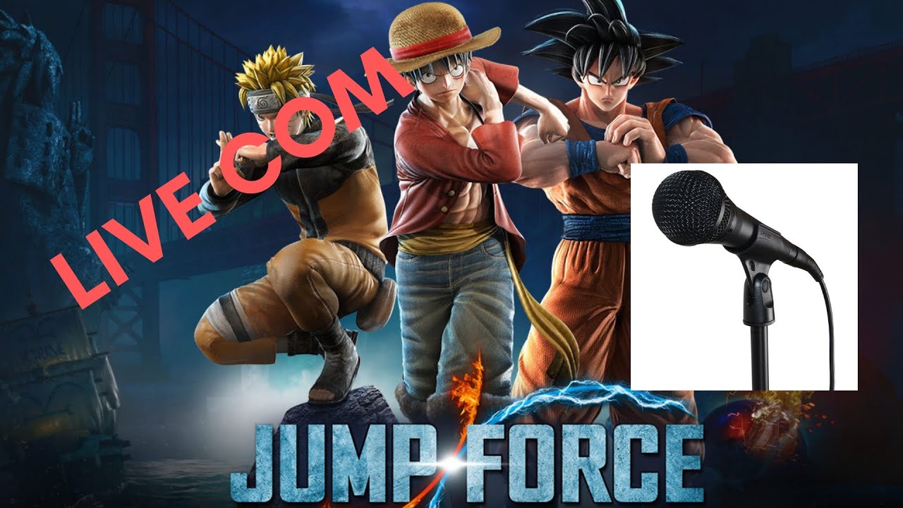 jump force live commentary - YouTube