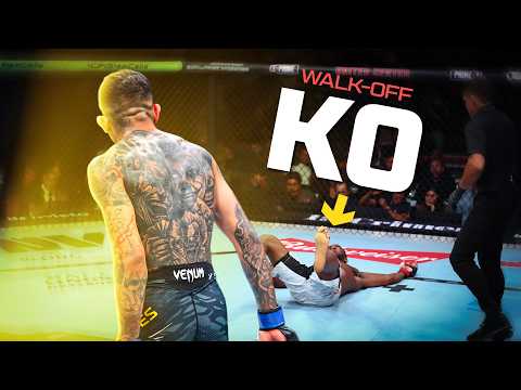 INSANE UFC WALK OFF KNOCKOUTS! 😡