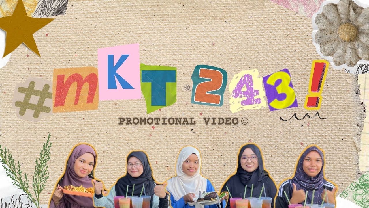 MKT243 | PROMOTIONAL VIDEO - YouTube
