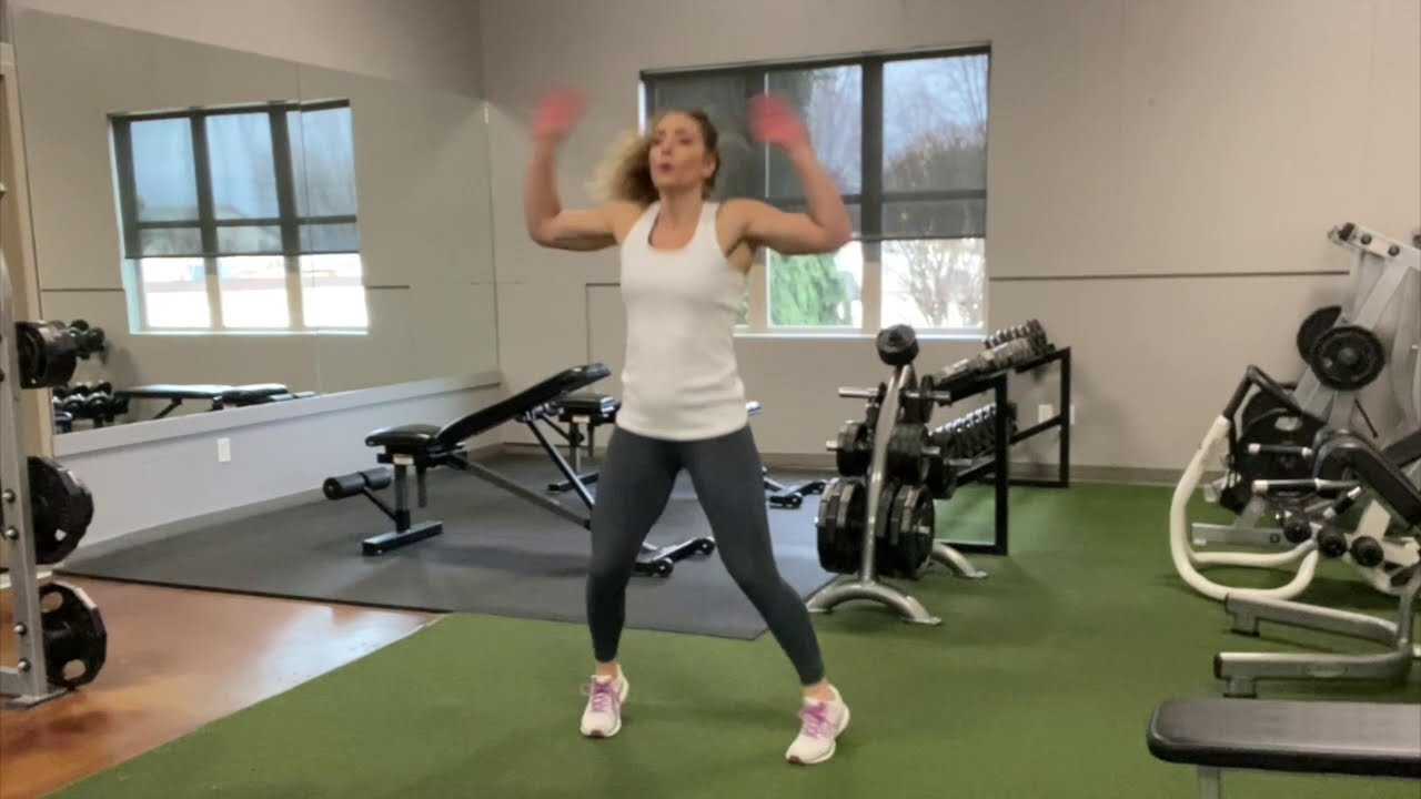 Jumping Jacks alternative shown for bad joints - YouTube