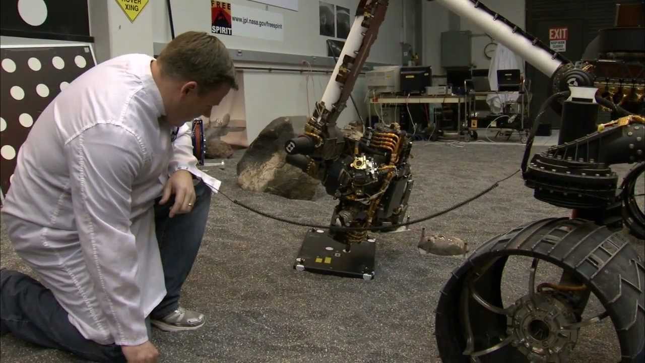 Curiosity Rover: Robotic Arm Target Practice [720p] - YouTube