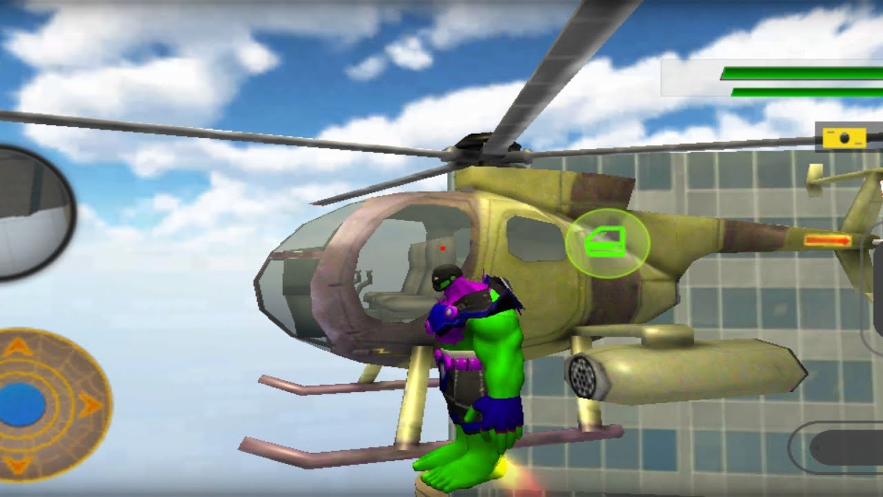 New Green Monster Hero City Rescue Mission game- incredible monster ...