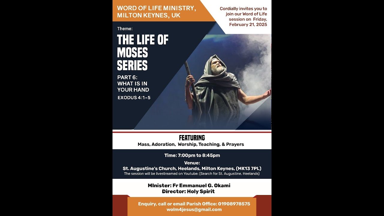 7:00pm Word of Life Ministry: Mass, Adoration, Teaching and Prayers ...