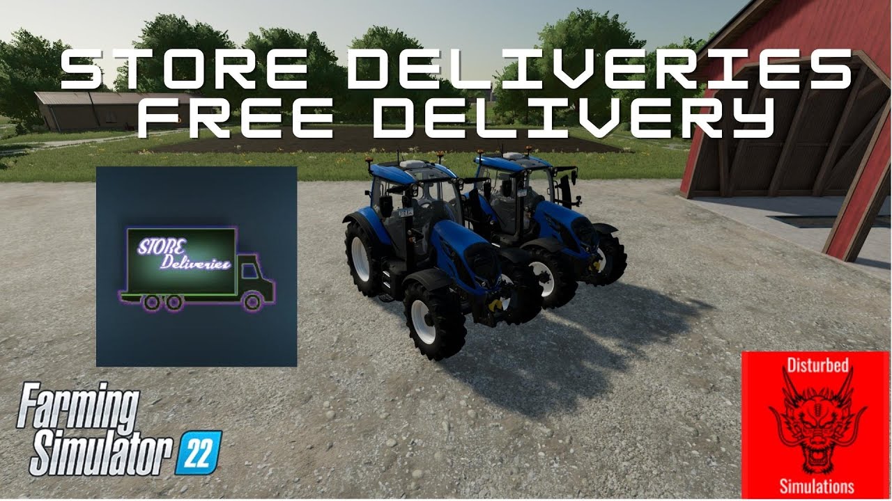 Free Store Deliveries - FS22 - Editing store deliveries - YouTube