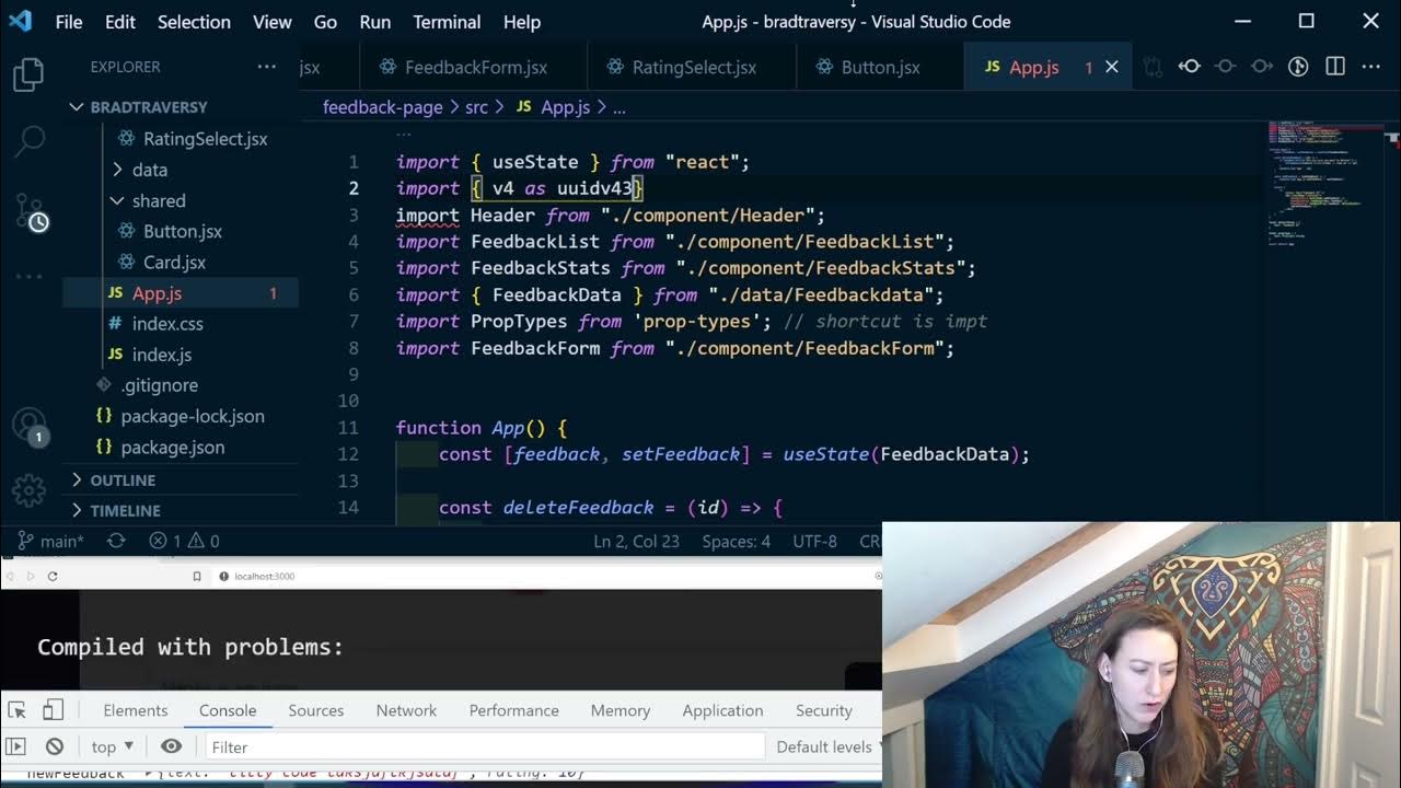 PROPS, PROP TYPES, DEFAULT PROPS | DAY 83 | REACT 2022 | TRAVERSY | 100 DAYS OF CODE | LILLY ...