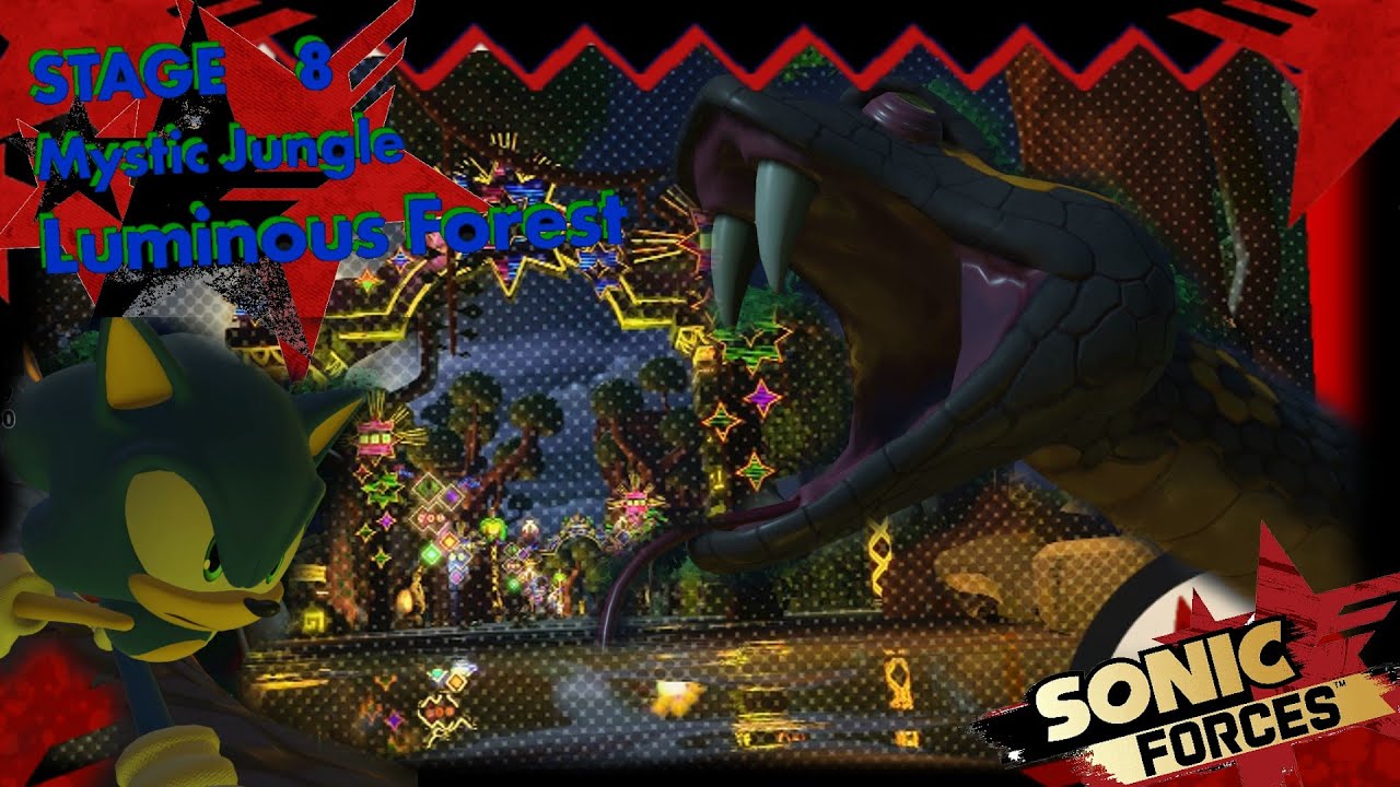 Stage 8: Mystic Jungle - Luminous Forest [SONIC FORCES] - YouTube